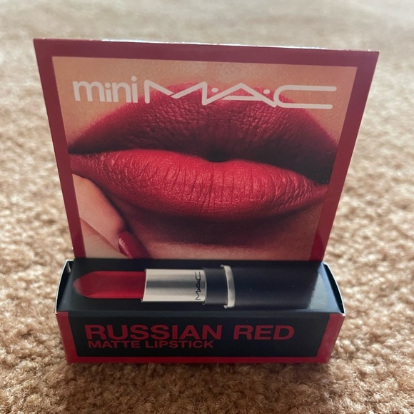 MAC Cosmetics | Makeup | Nwt Mac Mini Russian Red Matte Lipstick | Poshmark
